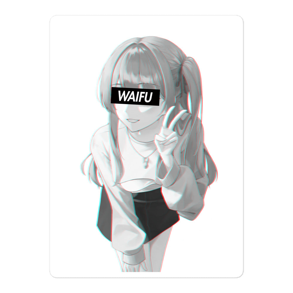 Ruby Waifu Material #002 Kiss Cut Premium Sticker